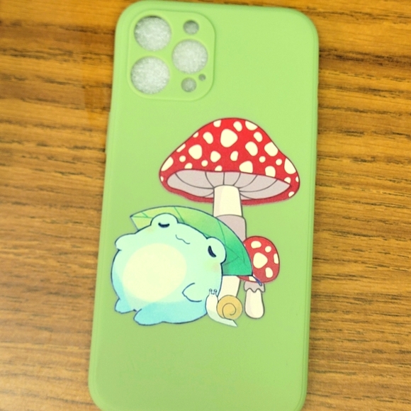 Cell Phones & Accessories | Iphone 12 Silicone Case New Mushroom Frog ...